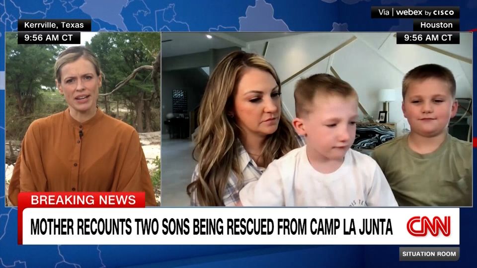 9-year-old boy recalls moment he reunited with little brother during ...