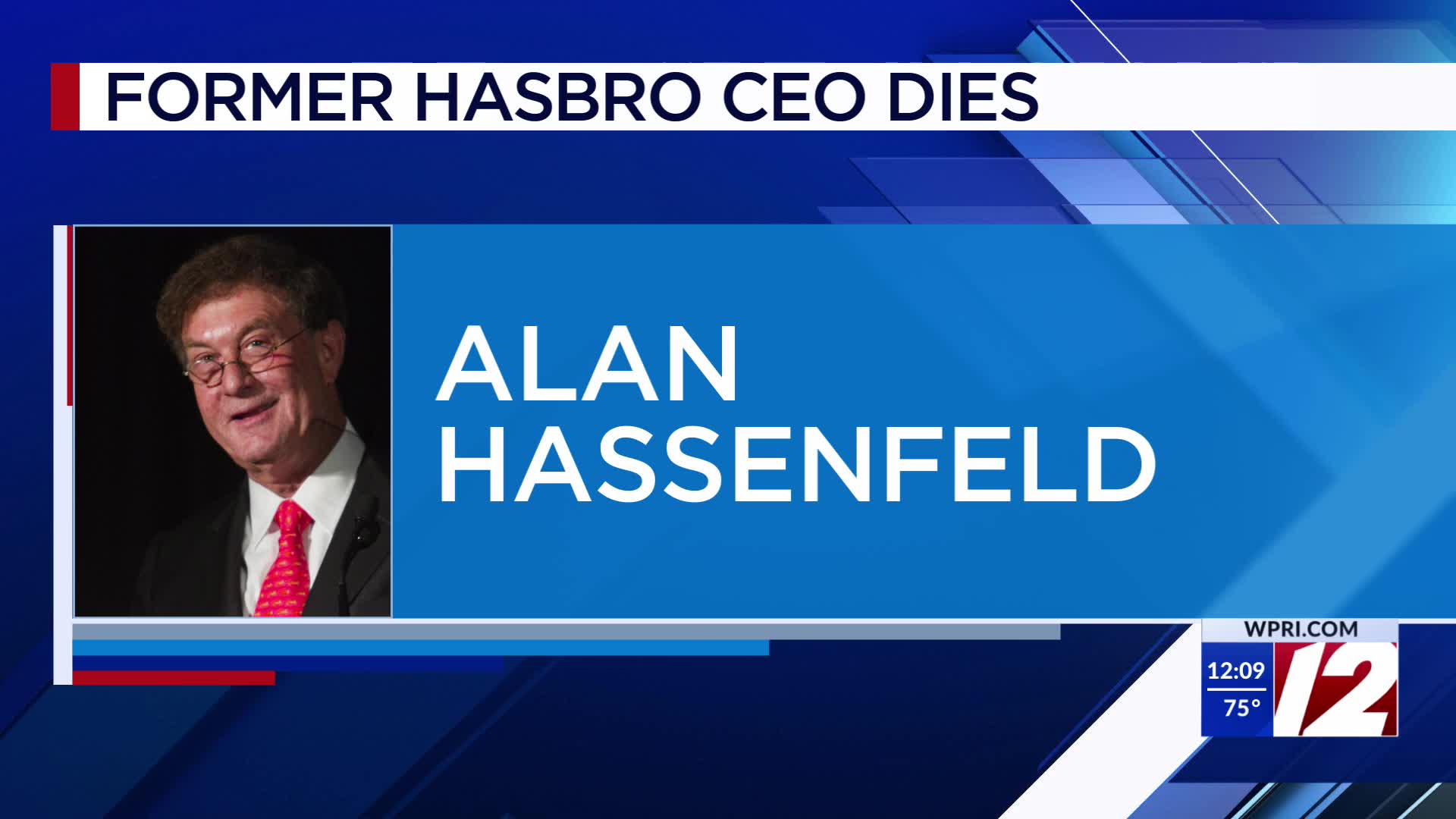 Former CEO of Hasbro dies