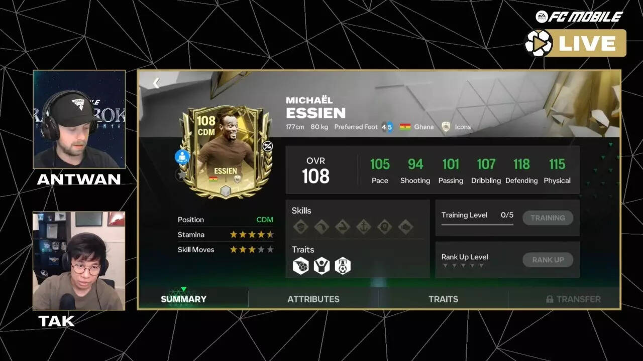 Essien and Shevchenko arrive as new League Icon Cards in EA FC Mobile