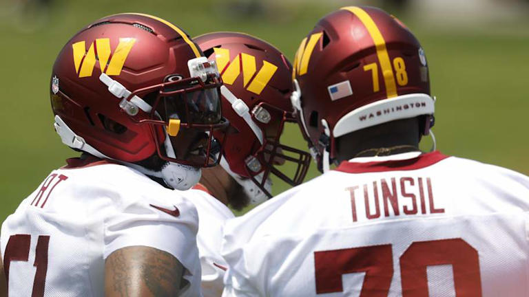 Ranking the NFC east uniforms after Commanders new unveiling