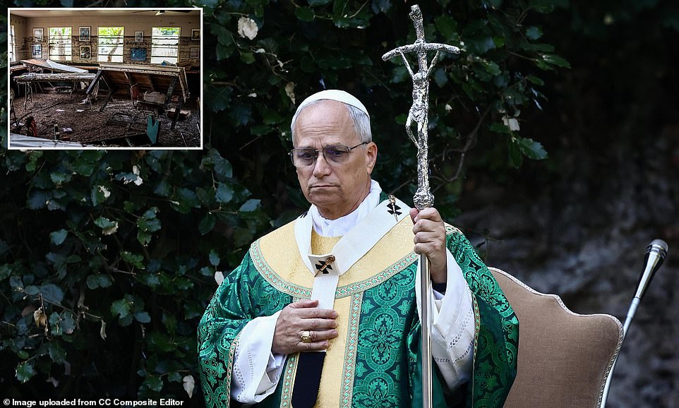 Pope Leo cries climate change during prayer for Texas flood victims