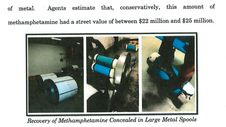 Nearly 900 pounds of meth seized in Minneapolis drug bust: Charges
