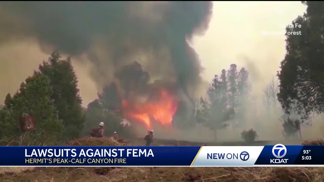 FEMA faces nearly 30 lawsuits over Hermits Peak-Calf Canyon Fire ...