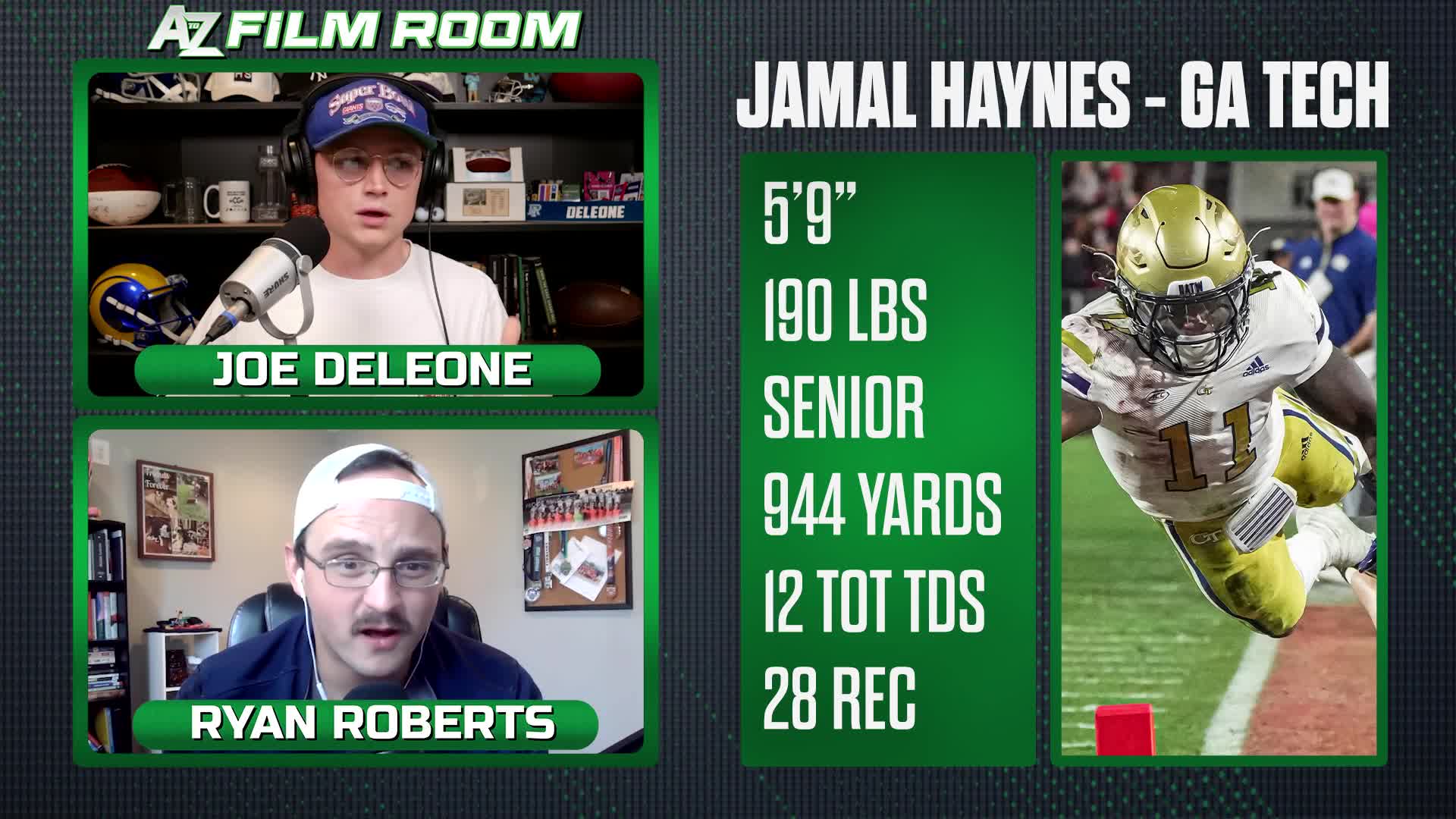 Georgia Tech RB Jamal Haynes 2026 NFL Draft