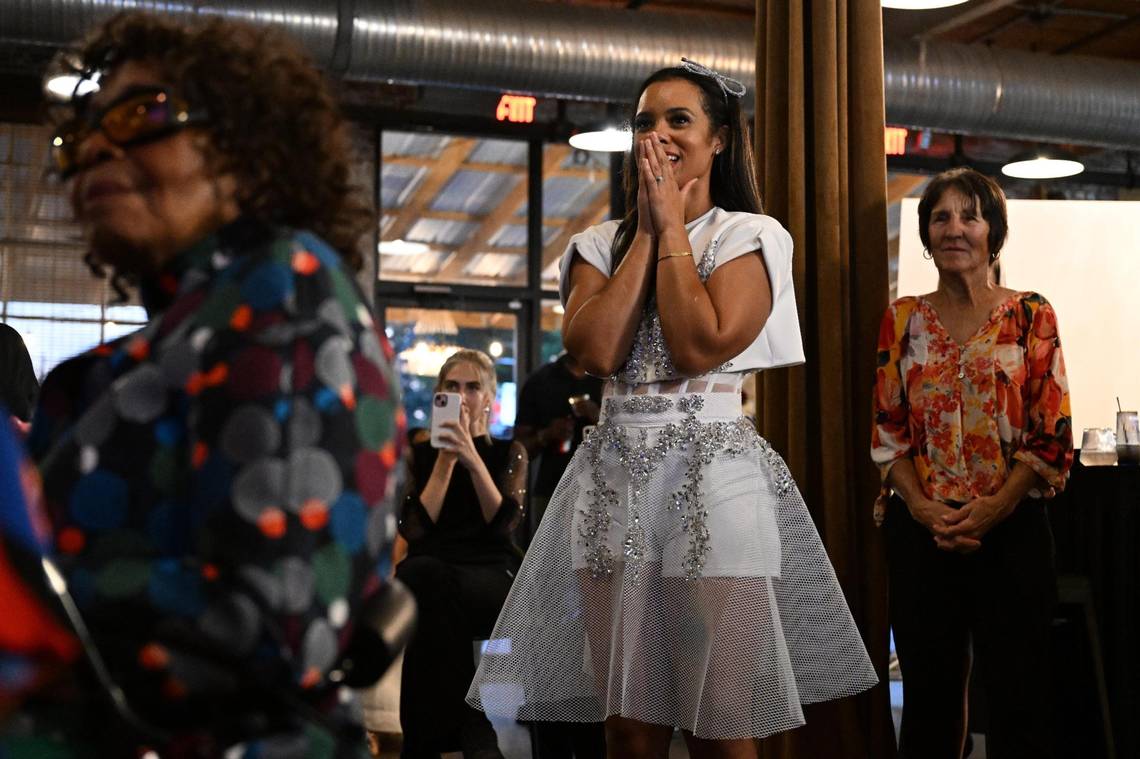 Forsyth chef wins $10K prize on reality cooking show. See her reaction here