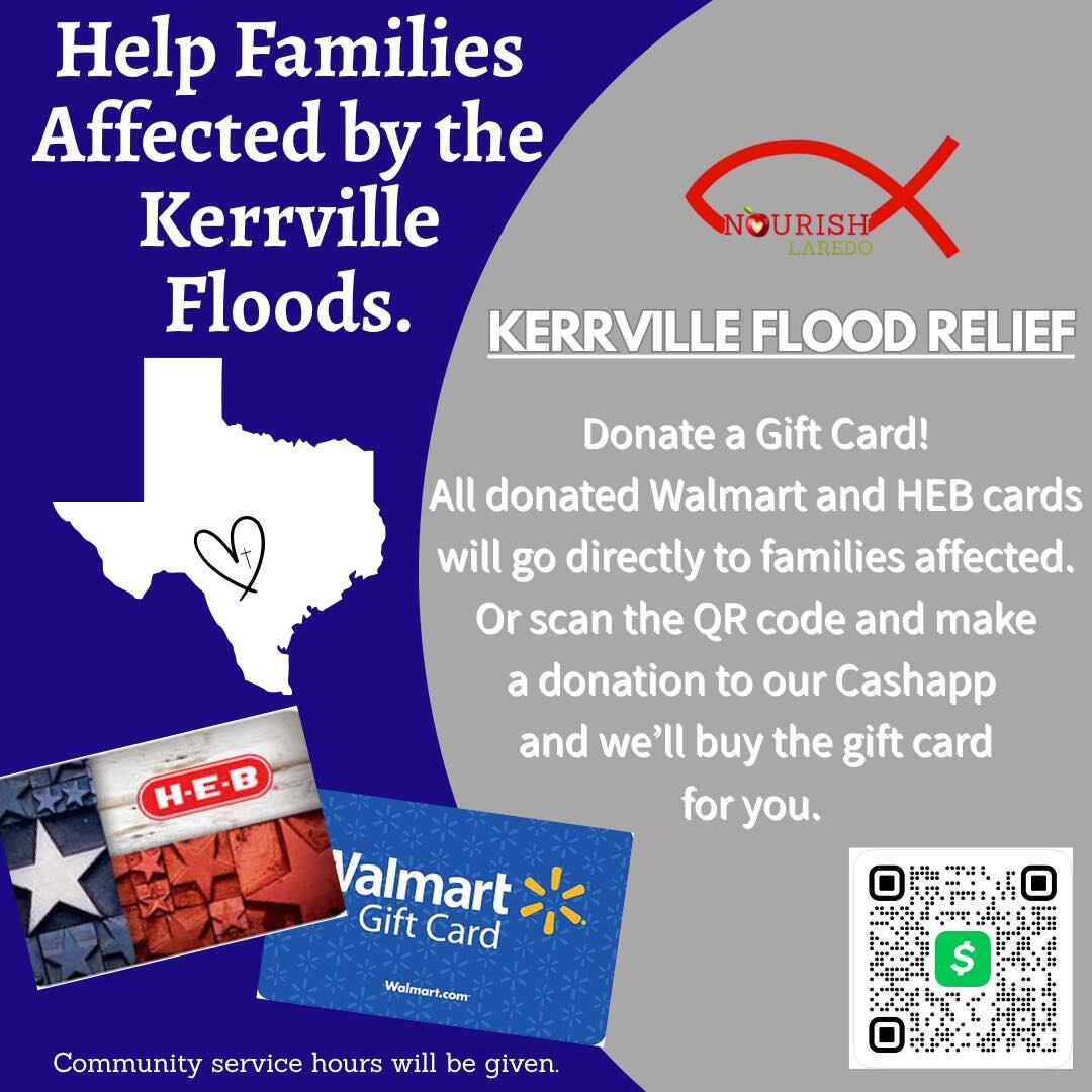 Laredo students lead gift card drive to help Kerrville flood victims