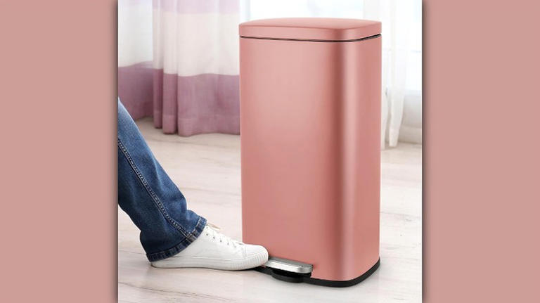 7 Trendy Kitchen Trash Cans Worth Showing Off