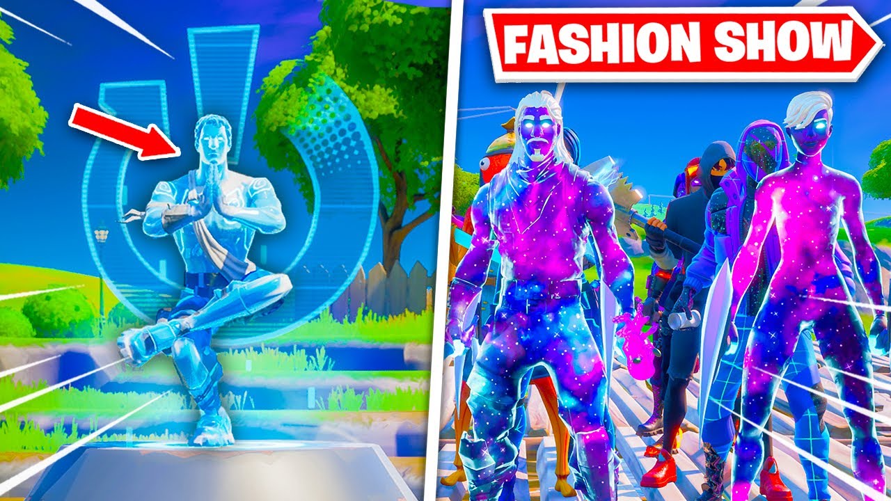 HIDE & SEEK FORTNITE FASHION SHOW! (crazy)