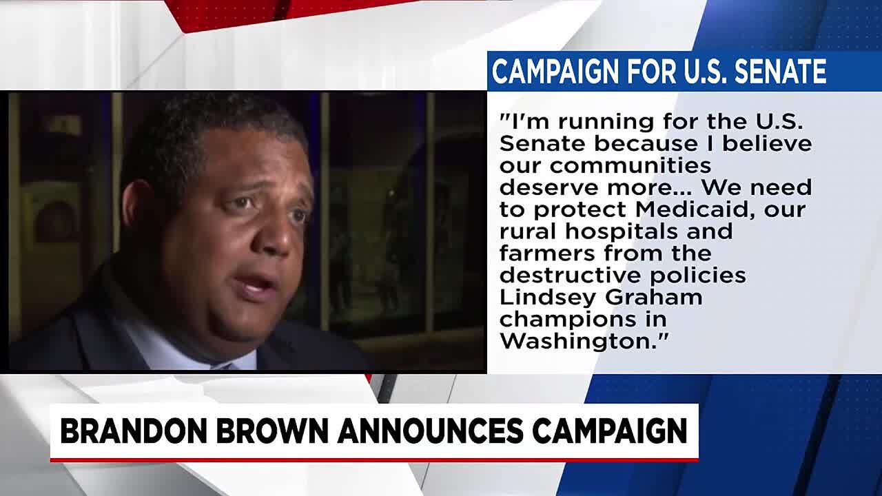Brandon Brown announces campaign for South Carolina U.S. Senate seat