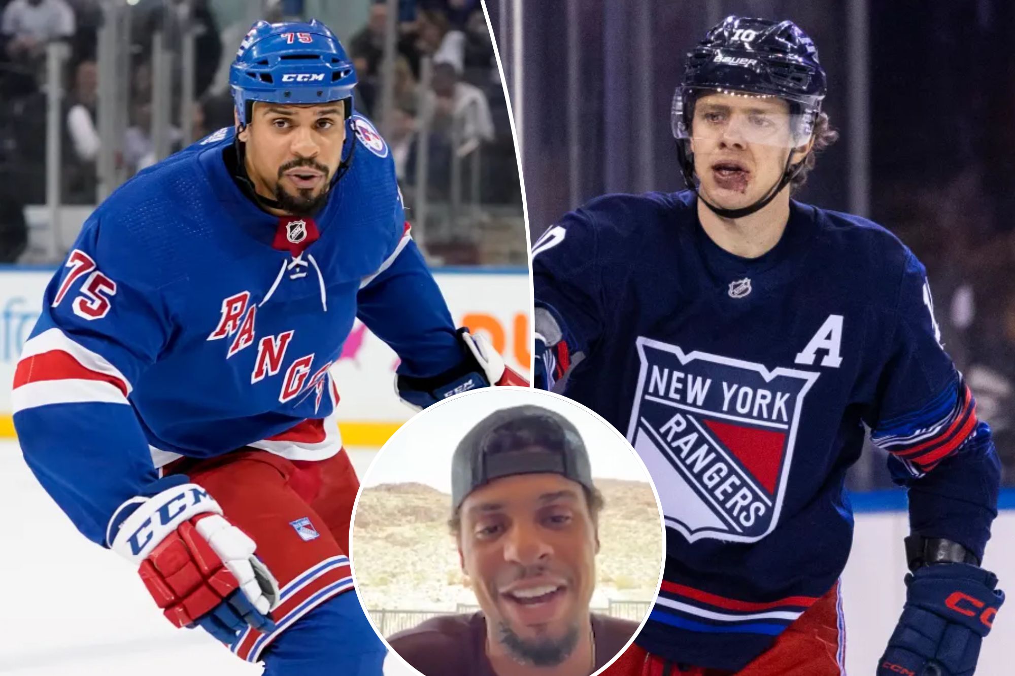 Ex-Ranger Ryan Reaves shared a wild off-day vodka ritual with Artemi ...