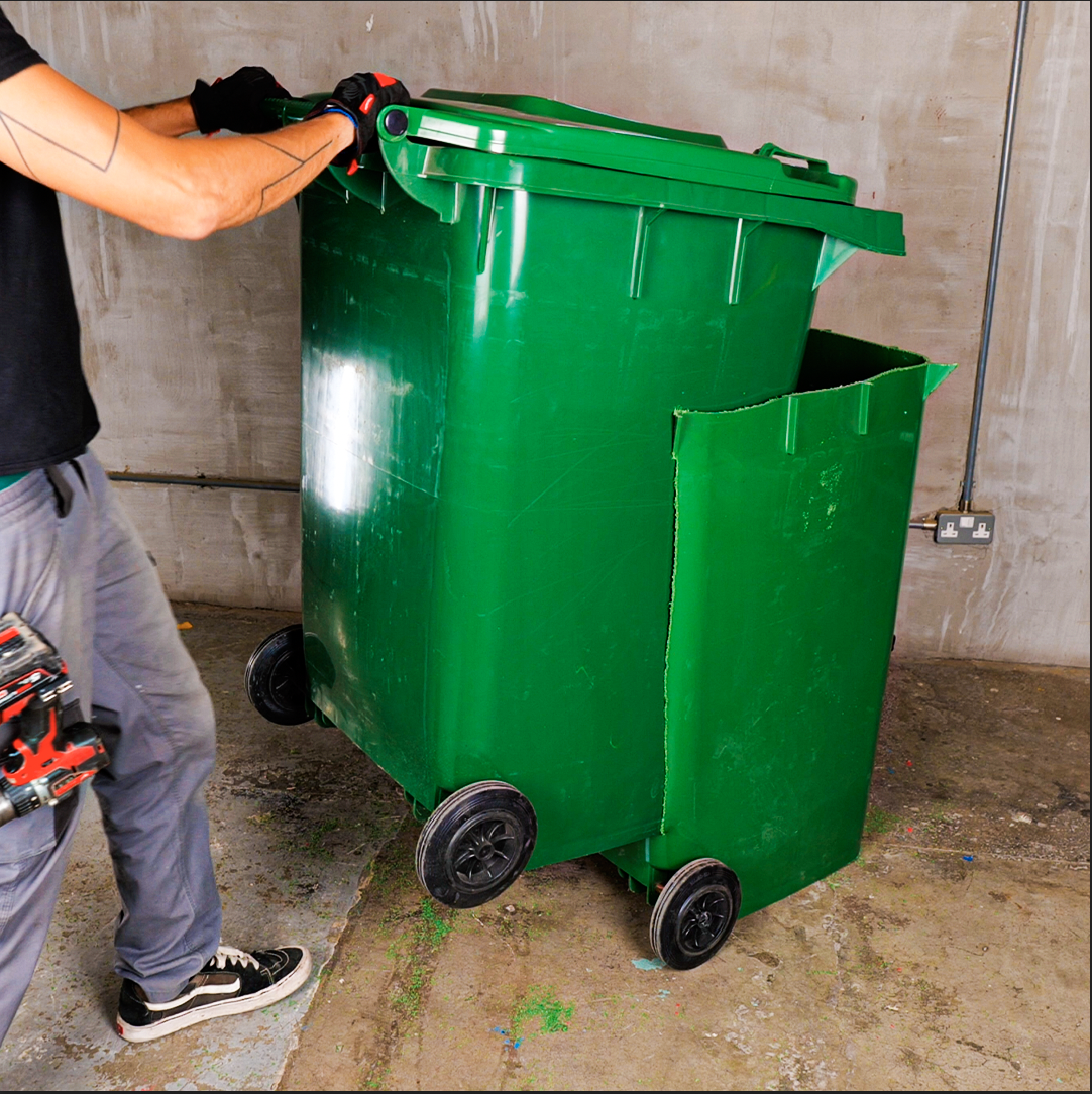 DIY trashcan sleeping capsule to camp anywhere ⛺️
