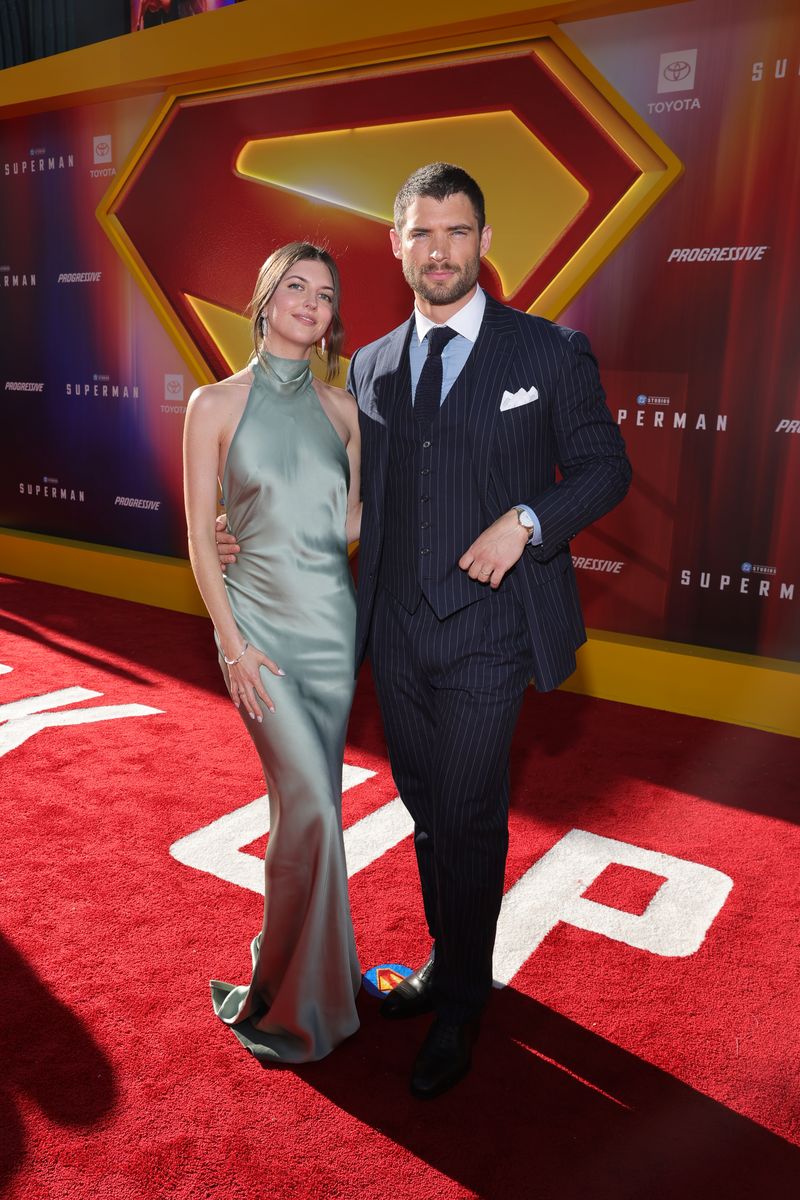 ‘Superman’ Star David Corenswet and His Wife Just Made Their Red Carpet ...