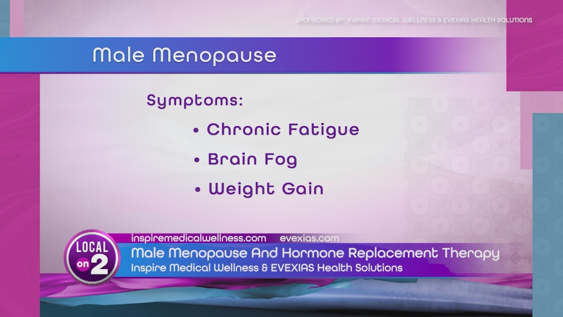 Wellness Wednesday: Male Menopause