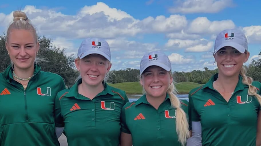 Miami Places Program-Record Six Golfers on All-ACC Academic Team
