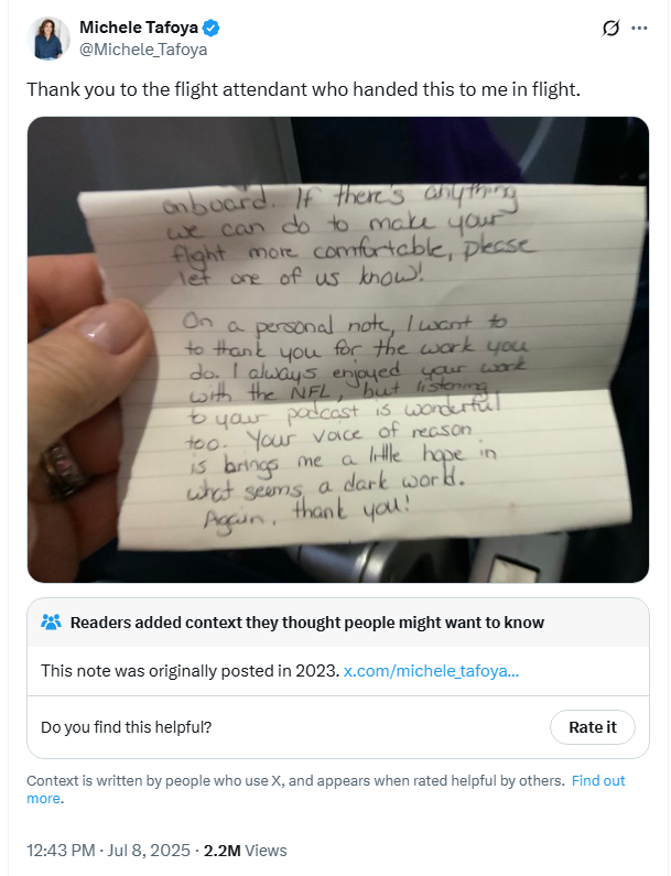 Former NFL reporter turned right-wing pundit Michele Tafoya caught red ...