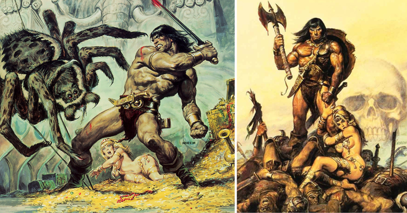20 Epic Conan the Barbarian Illustrations by the Great Earl Norem