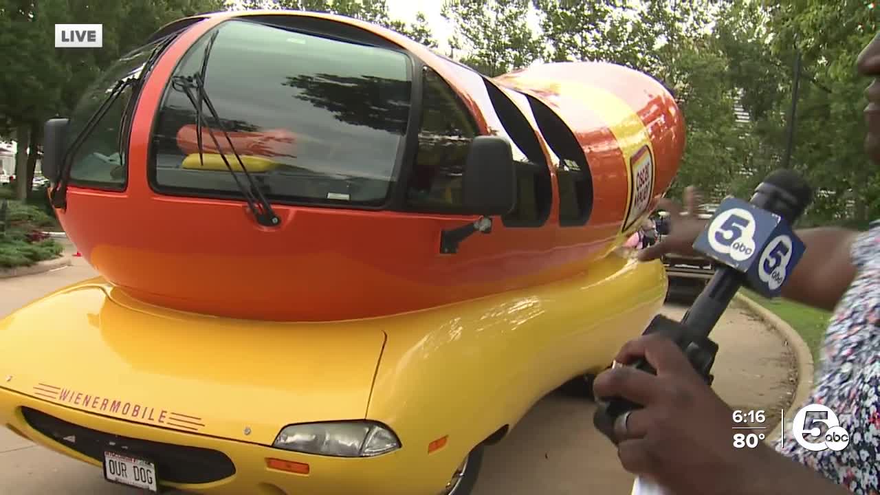 Wade Oval Wednesday featuring an Oscar Mayer Wienermobile