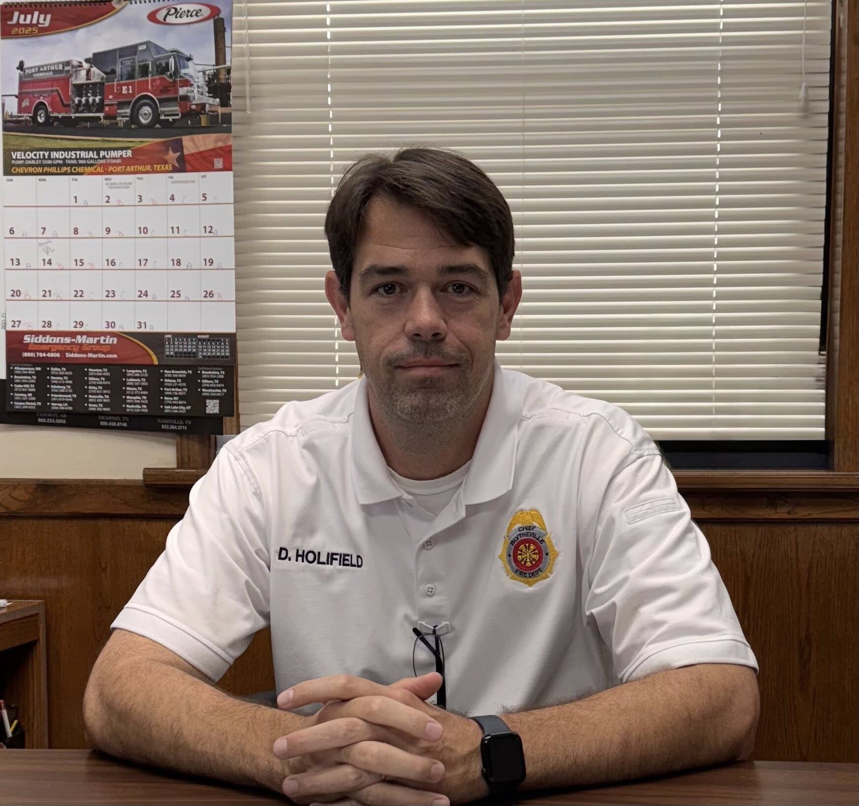 New fire chief announced