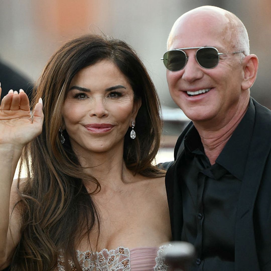 Jeff Bezos and Lauren Sanchez look loved up as they enjoy lavish ...