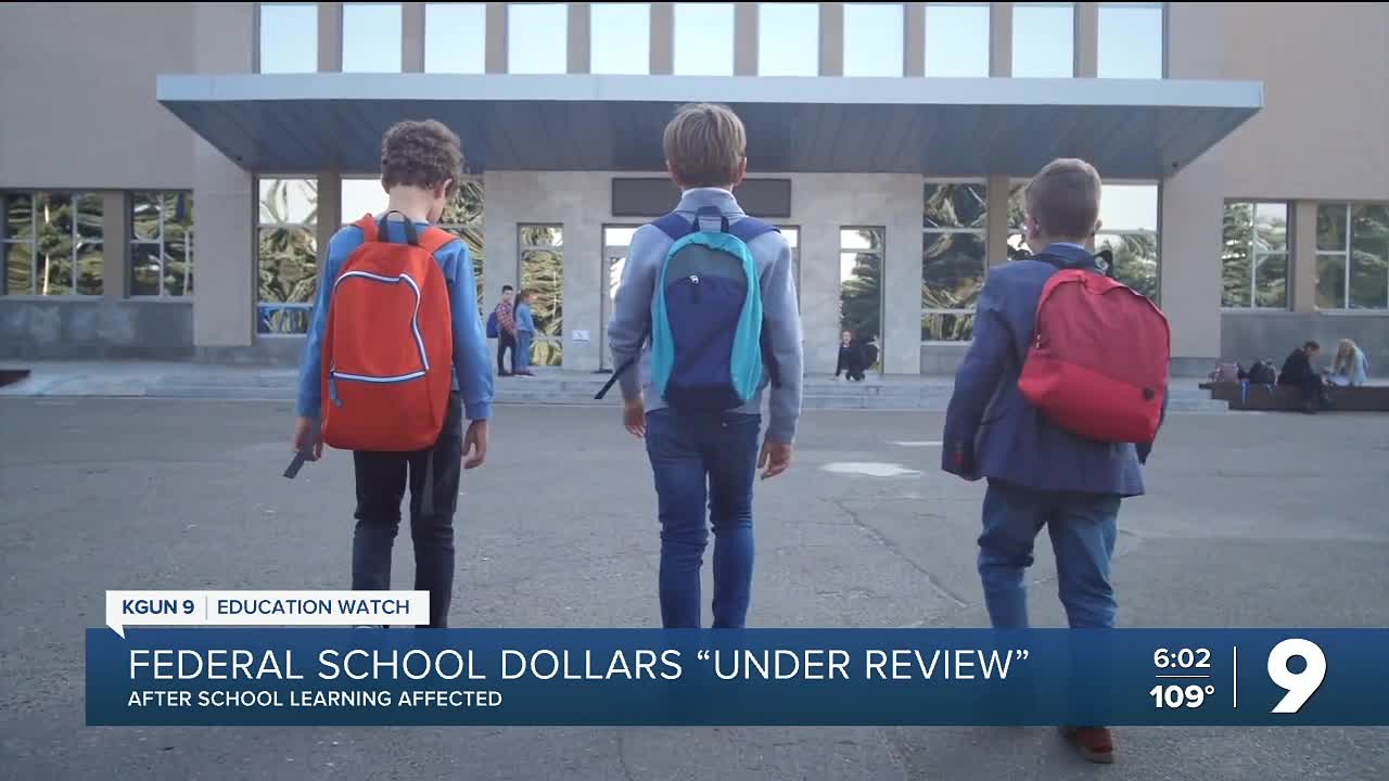 Millions of Federal dollars on hold put TUSD in a bind
