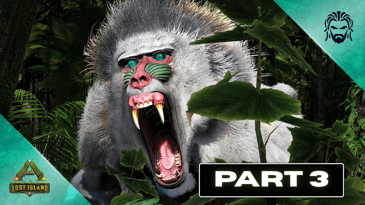 I Tamed my First Dinopithecus! - ARK Lost Island [DLC E6] Part 3
