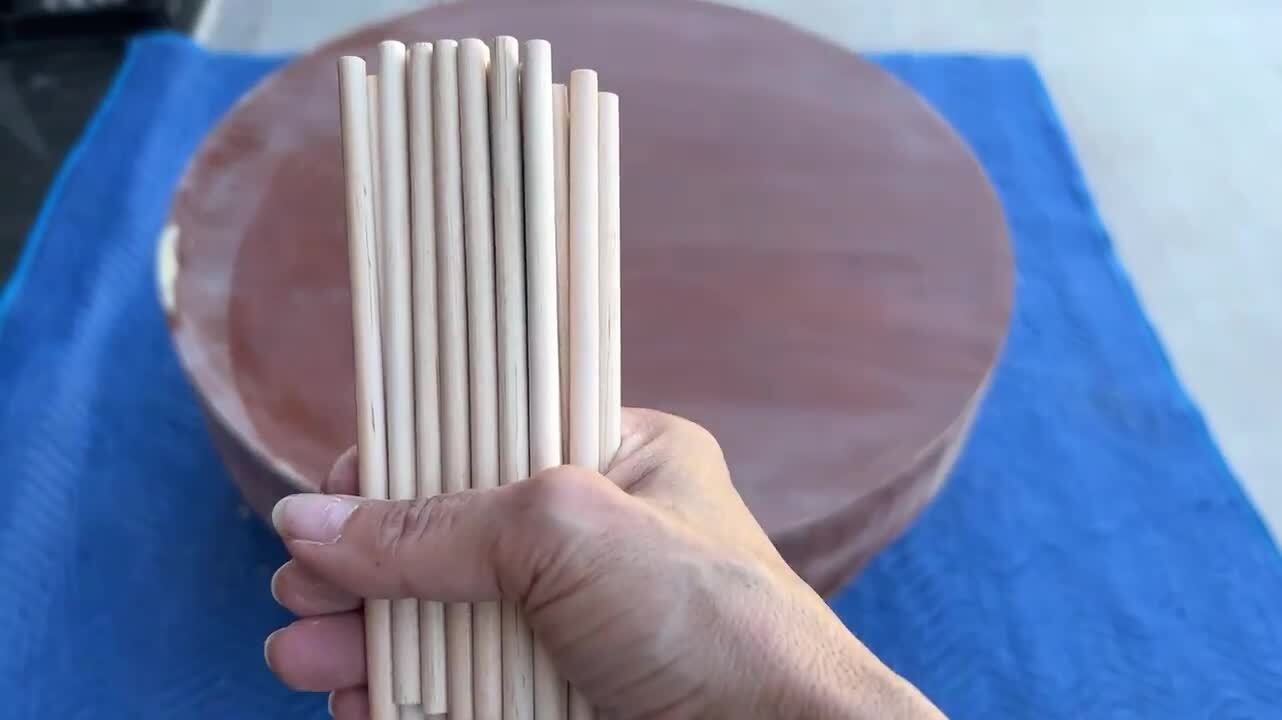 Woman DIY Refurbishes Old Wooden Furniture