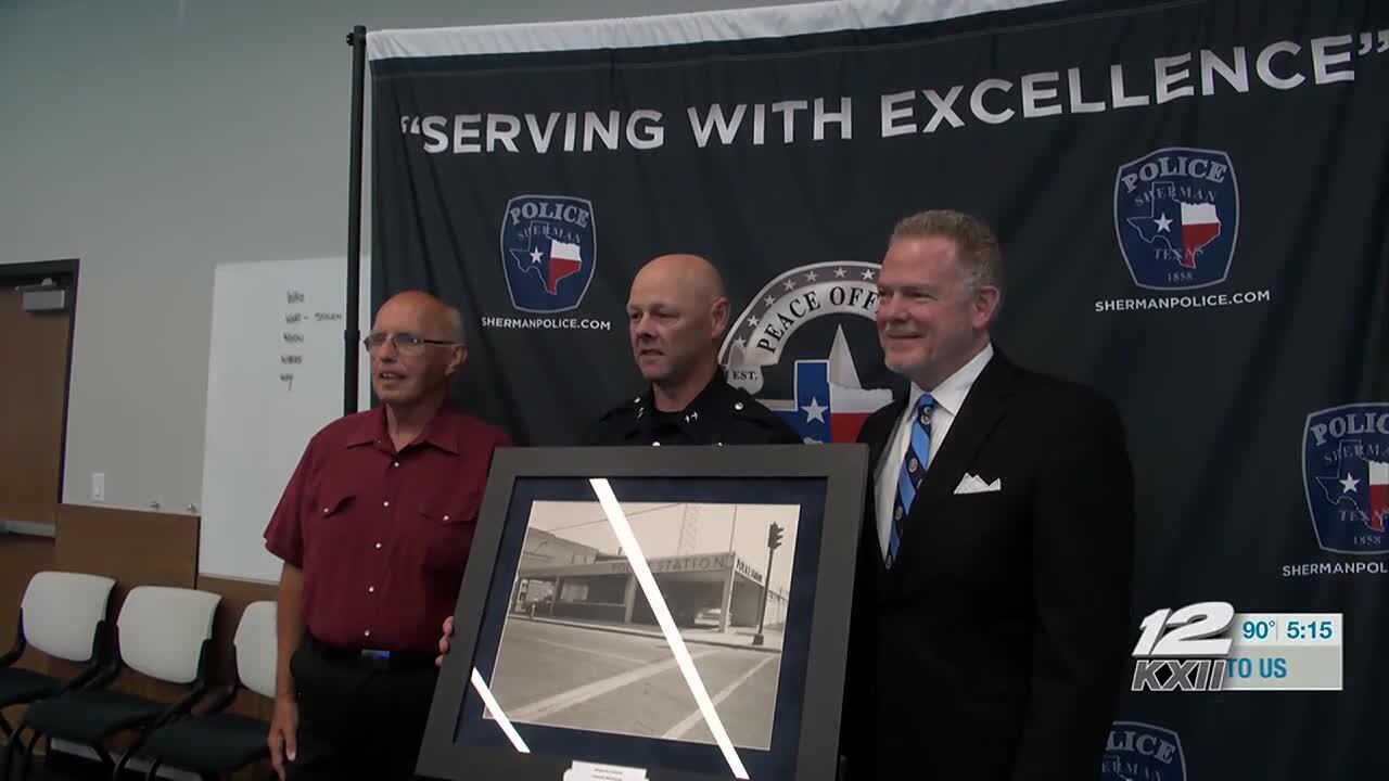 Texoma man returns historic photo to Sherman Police Department