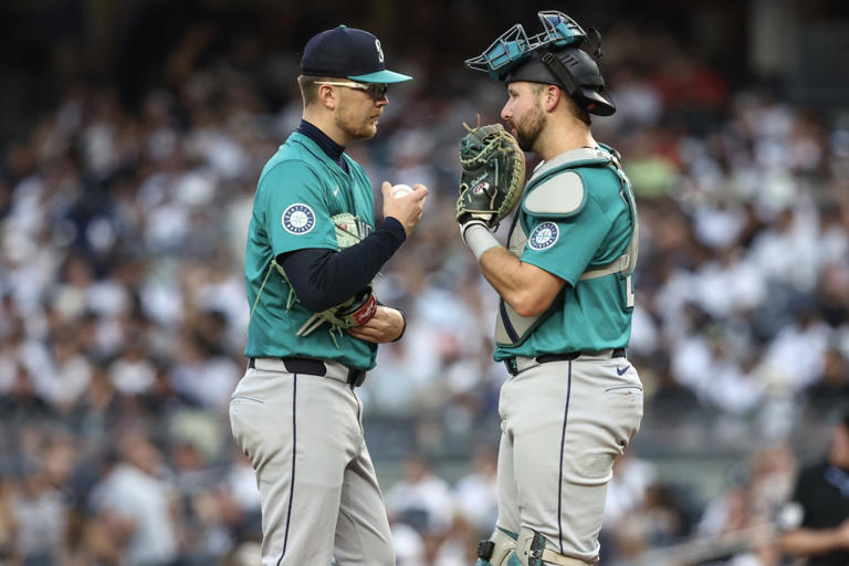 Mariners’ Cal Raleigh figuring out spotlight that comes with his home ...