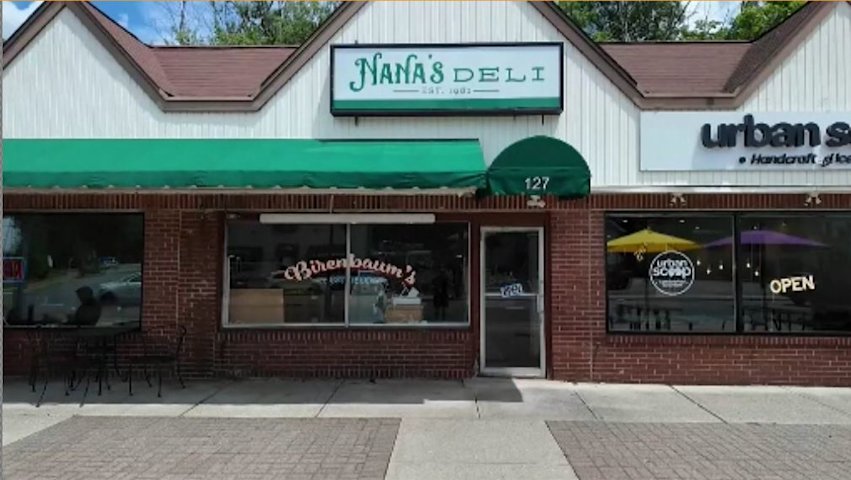 Netflix films scenes for new movie at Livingston deli