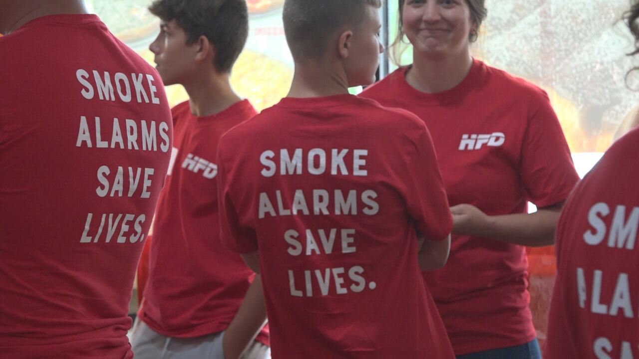 Harrisonburg Fire Department hosts annual free pizza and smoke alarm night