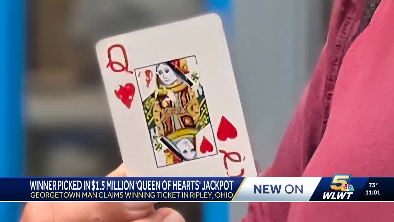 Winner of $1.5 million jackpot chosen at Ripley Queen of Hearts drawing