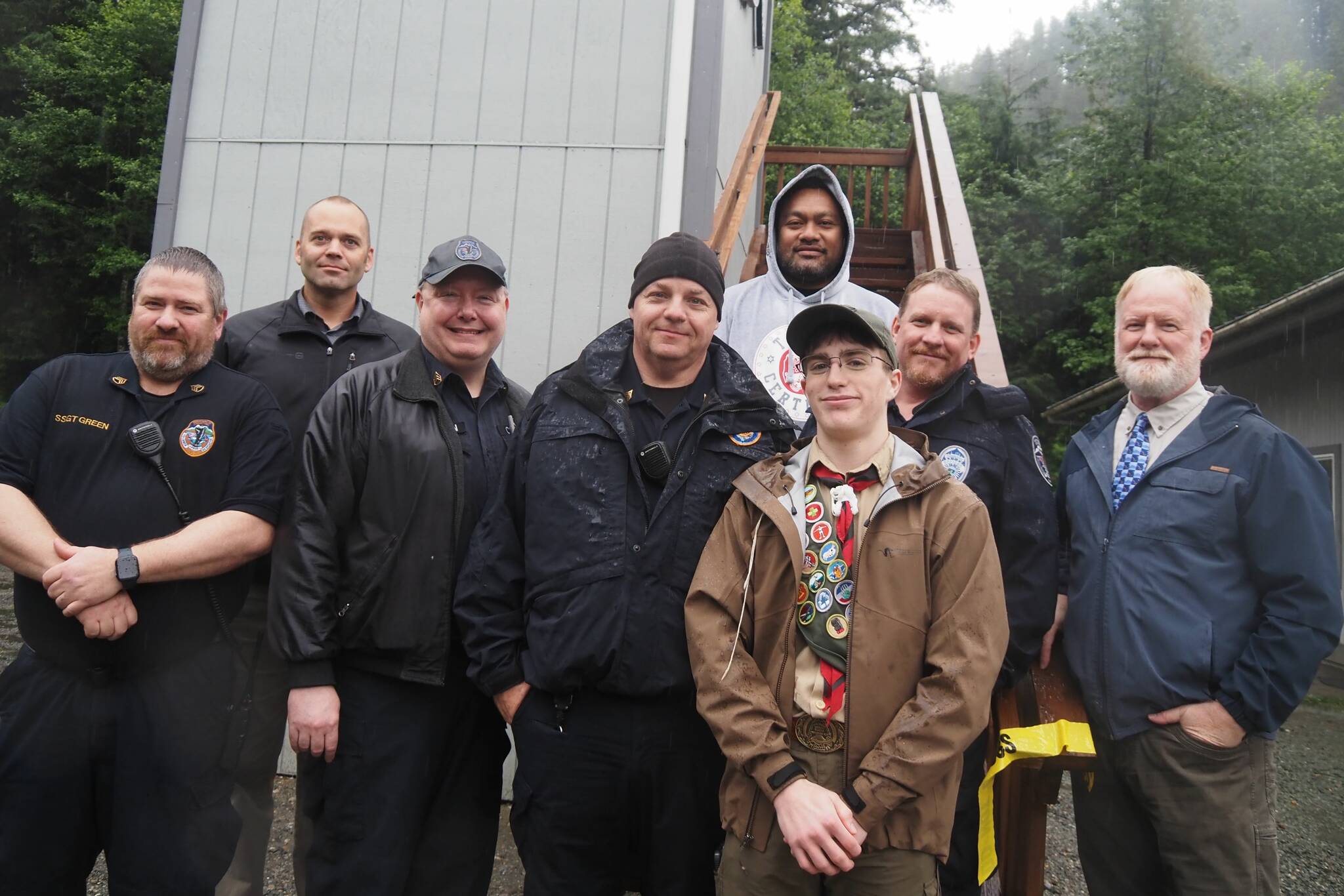 A towering accomplishment for new Eagle Scout