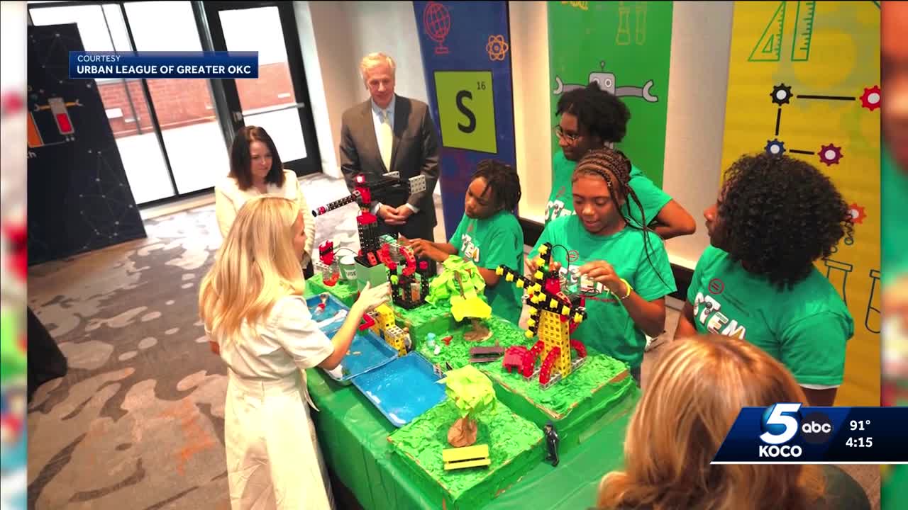 Oklahoma City students win national STEM award for water pollution solution