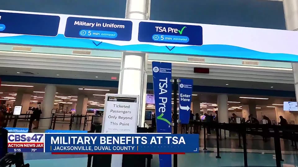 TSA announces new benefits for certain military families