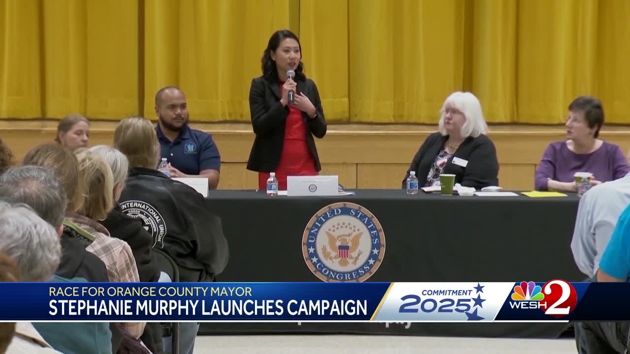 Former congresswoman Stephanie Murphy announces run for Orange County mayor