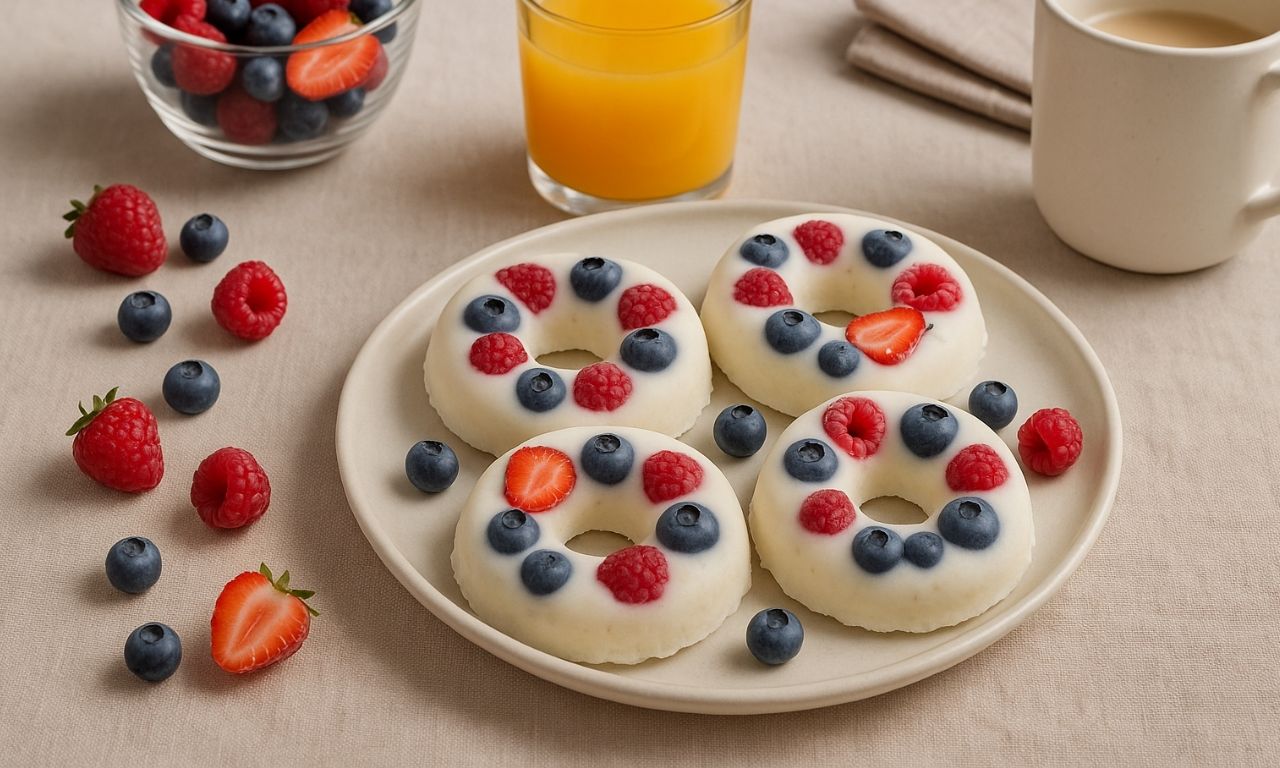 Receta fácil para preparar donas heladas saludables y sin harina en ...