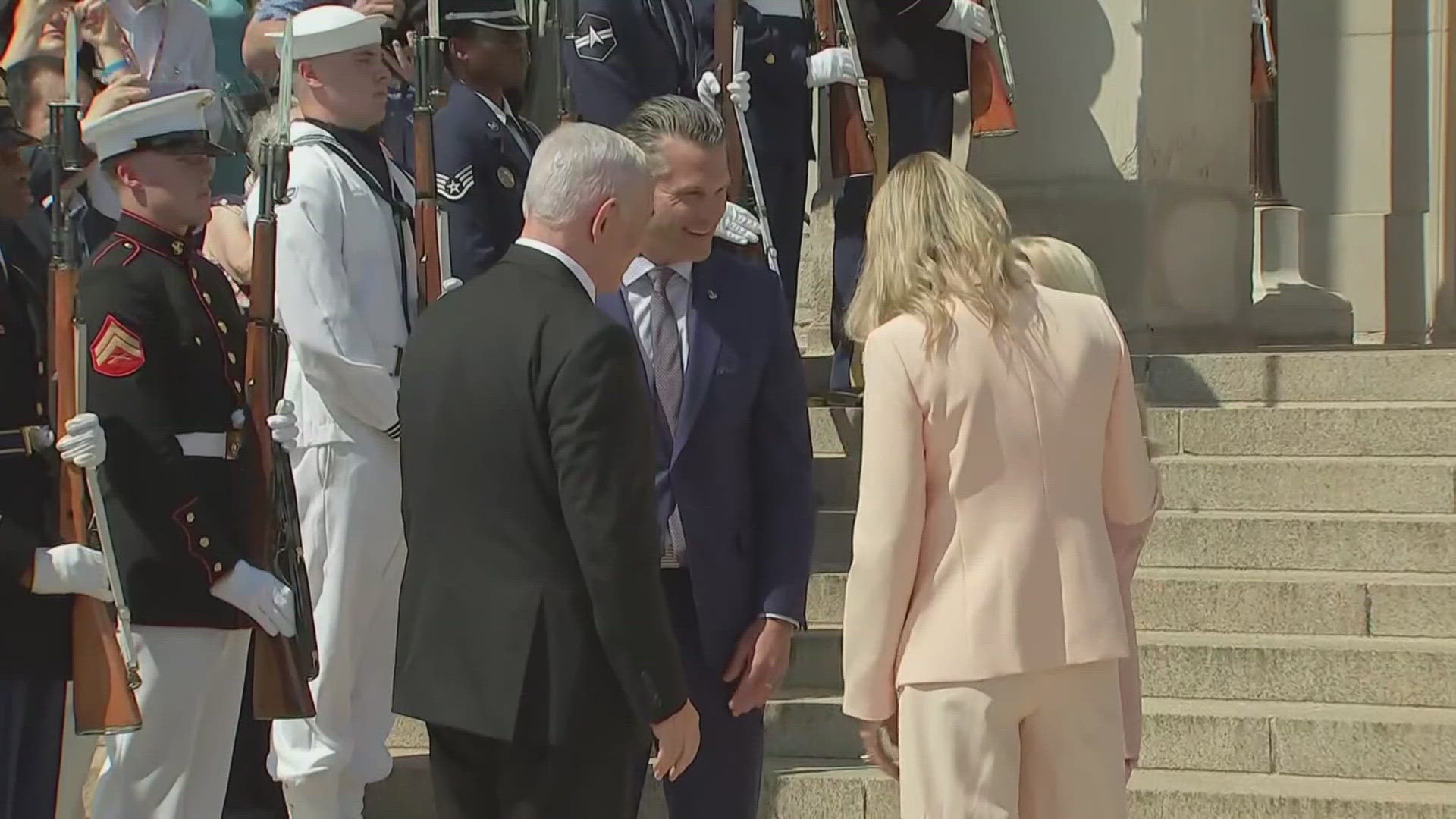 Defense Secretary Pete Hegseth meets with Israeli Prime Minister ...