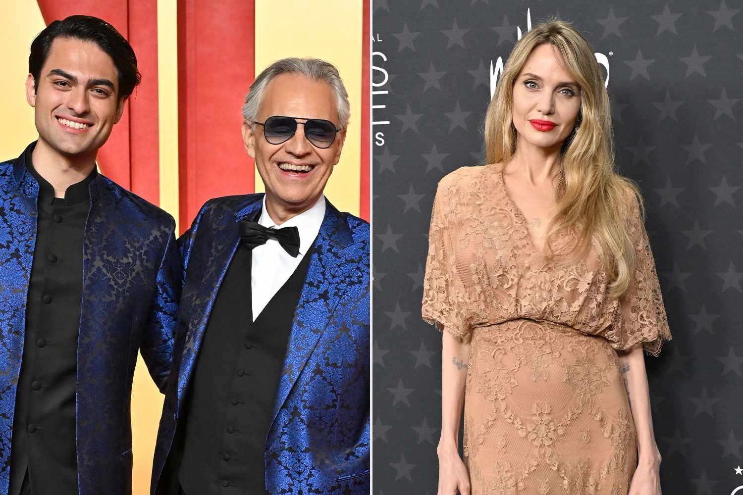 Matteo Bocelli's Dad Andrea Surprised Him with Meeting His Crush Angelina Jolie as a Kid: 'I Was ...