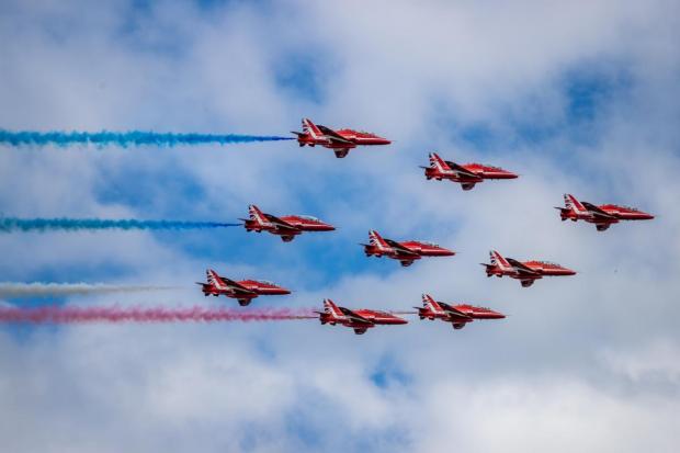 Red Arrows highlight jam packed eight-day carnival