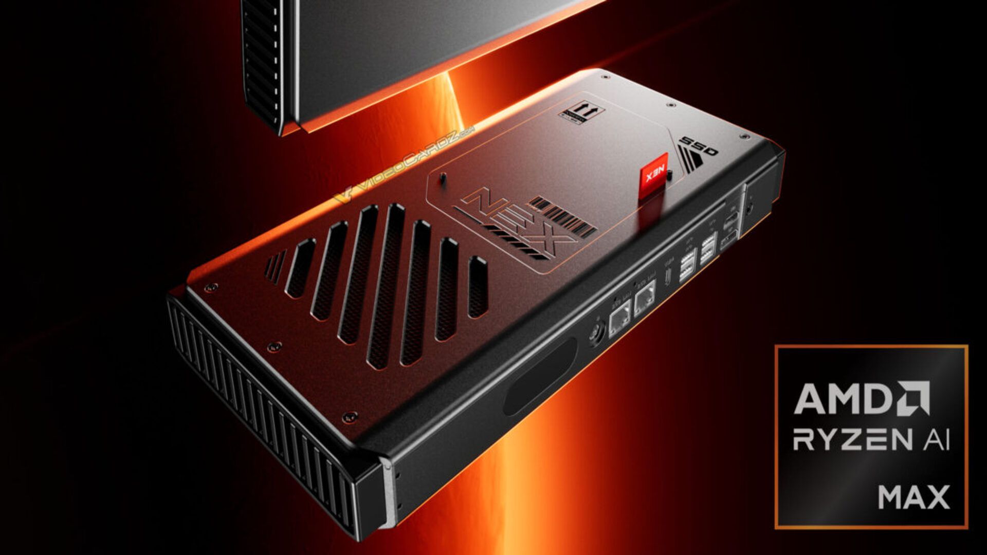 This is the weirdest looking AI MAX+ 395 Mini PC that I've ever seen ...