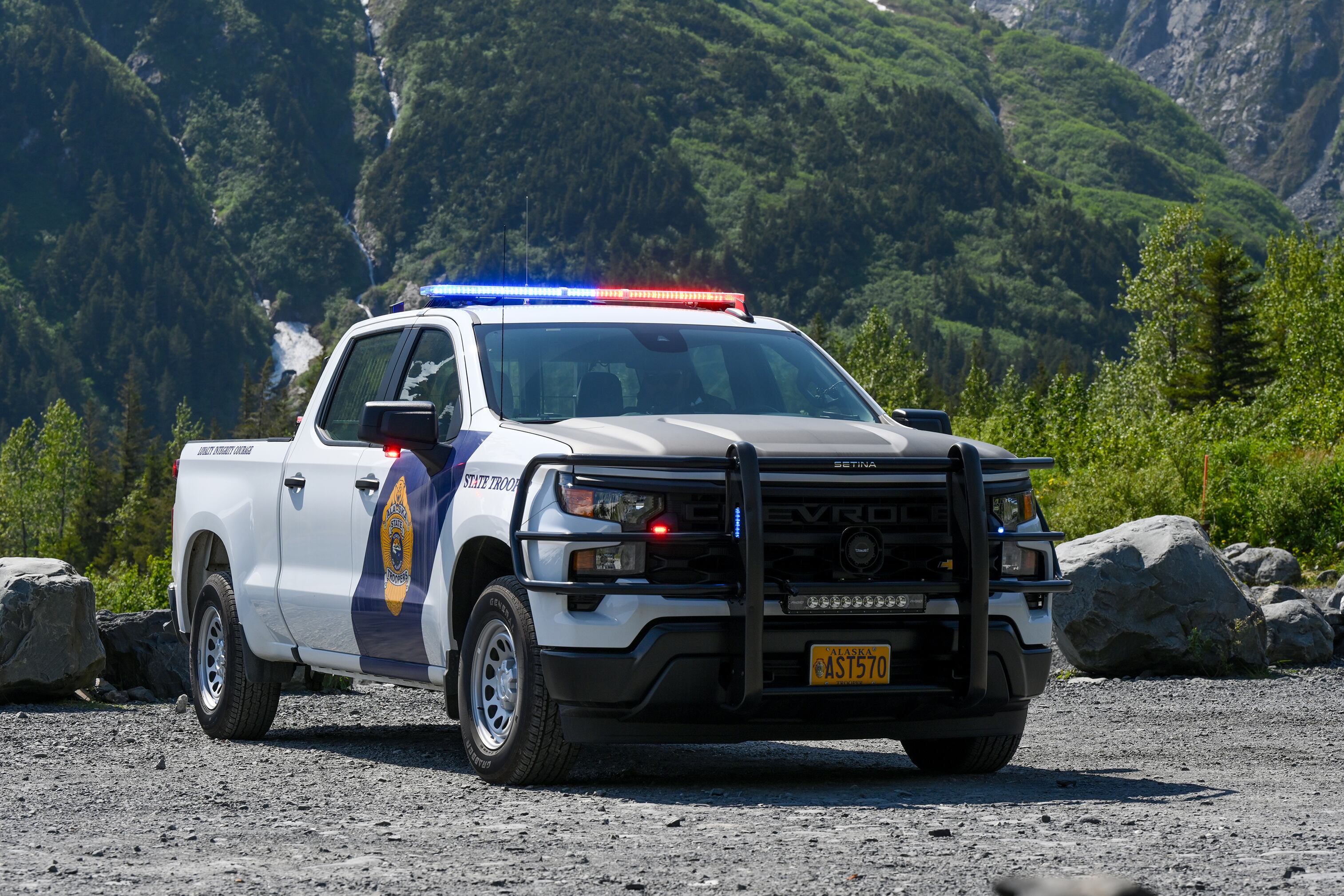 Alaska State Troopers seek entry in national calendar for their vehicle ...