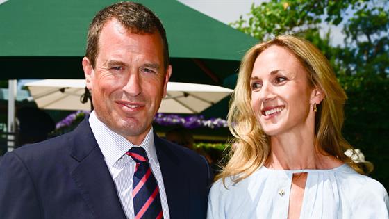 Princess Anne’s Son Peter Phillips Makes Rare Appearance at Wimbledon