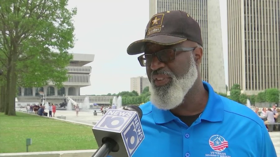 Veterans honored with food, music, and resources at Empire State Plaza ...