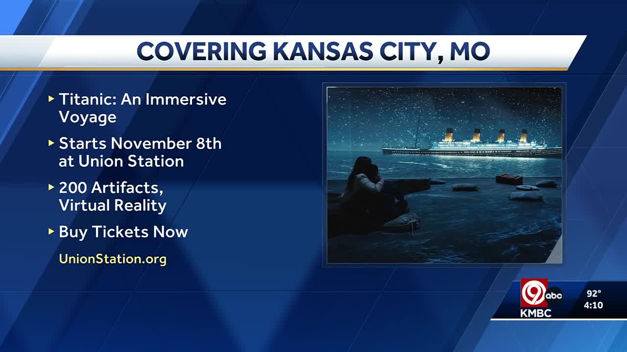 Immersive Titanic exhibit docking at Kansas City's Union Station this fall