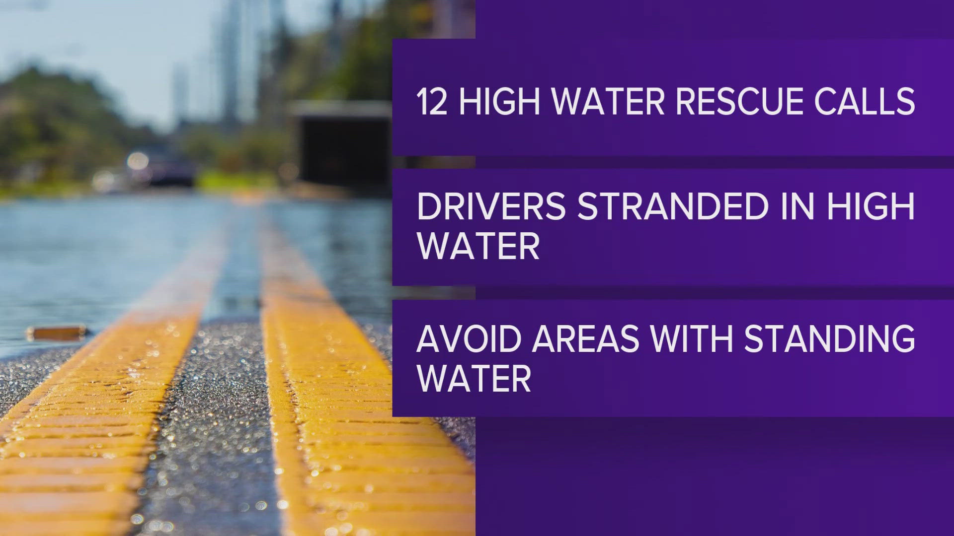 Odessa First Responders conduct multiple high-water rescues amid ...