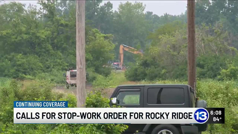 Residents call for stop-work order for Rocky Ridge