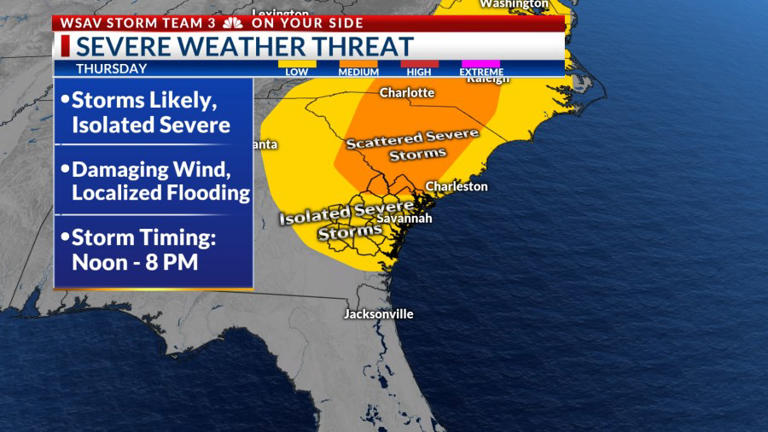 Storm Team 3: More heavy rain, severe storms possible Thursday