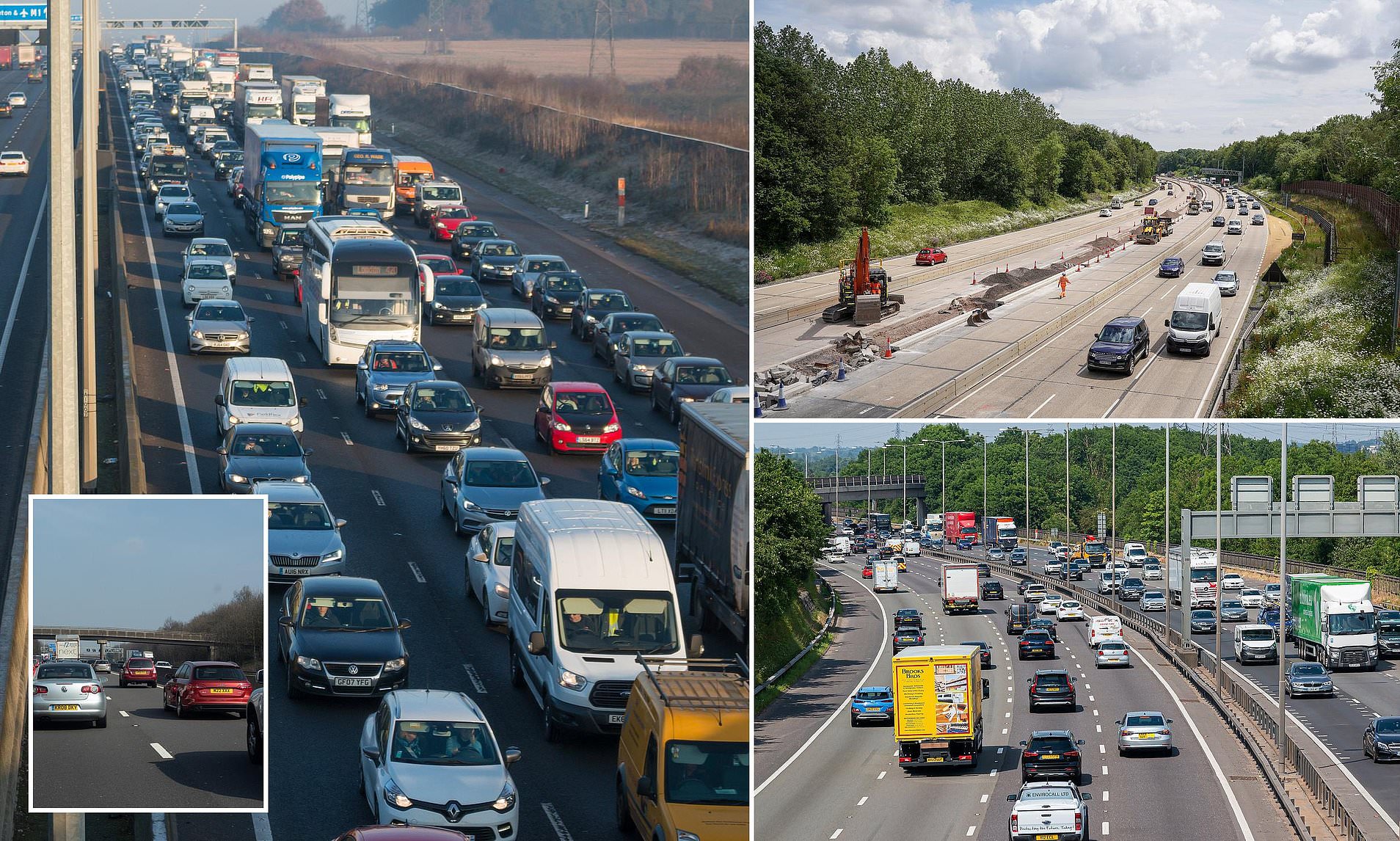 England's worst motorway revealed as 193-miles road used by thousands ...