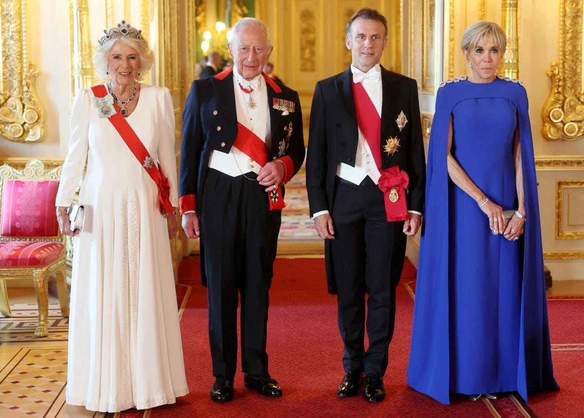 A Peek Inside the Royal Family’s Luxurious French State Banquet