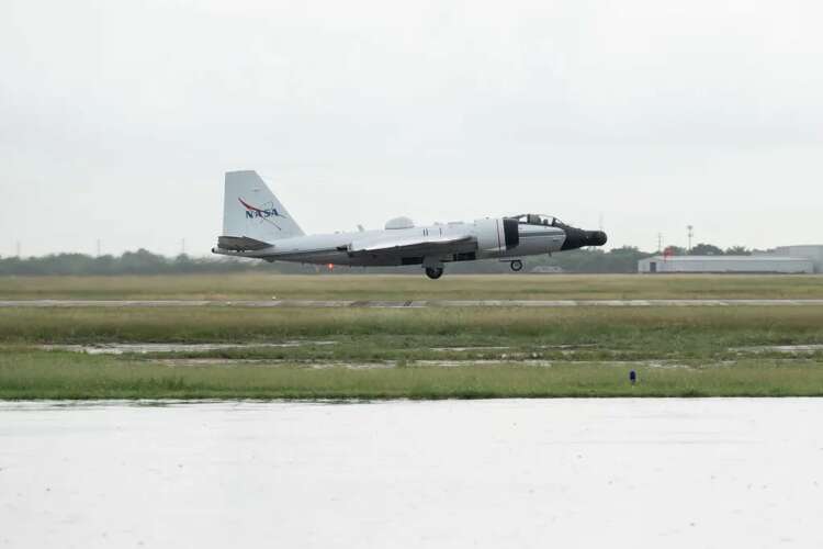 NASA jets helping with Guadalupe River flood recovery efforts